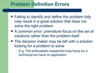 Lecture3 Modelling Decision Processes | PPT