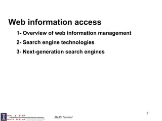 Lecture3 information retrival _web .ppt | Search | Internet
