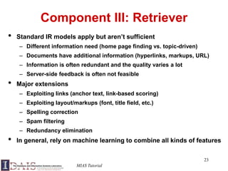 Lecture3 information retrival _web .ppt | Search | Internet