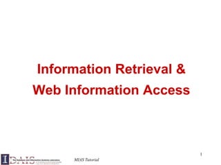 Lecture3 information retrival _web .ppt