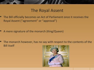 Lecture 3 parliament the legislative process | PPT | Elections | Politics