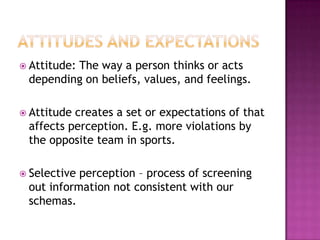 Lecture 3 perceptual process | PPT