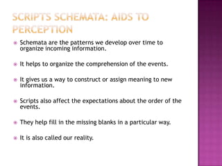 Lecture 3 perceptual process | PPT