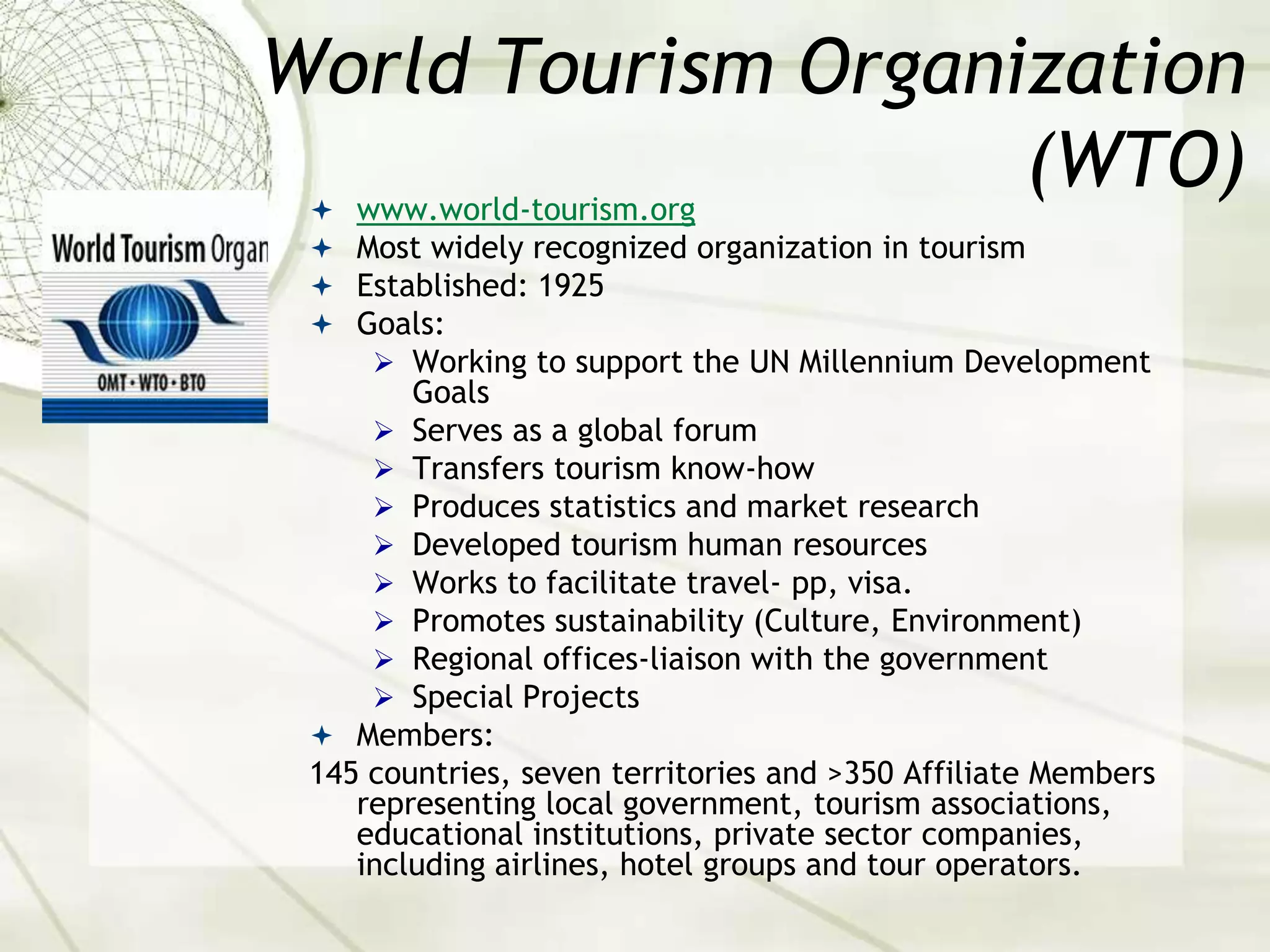Lecture 3 political context of international tourism | PPTX