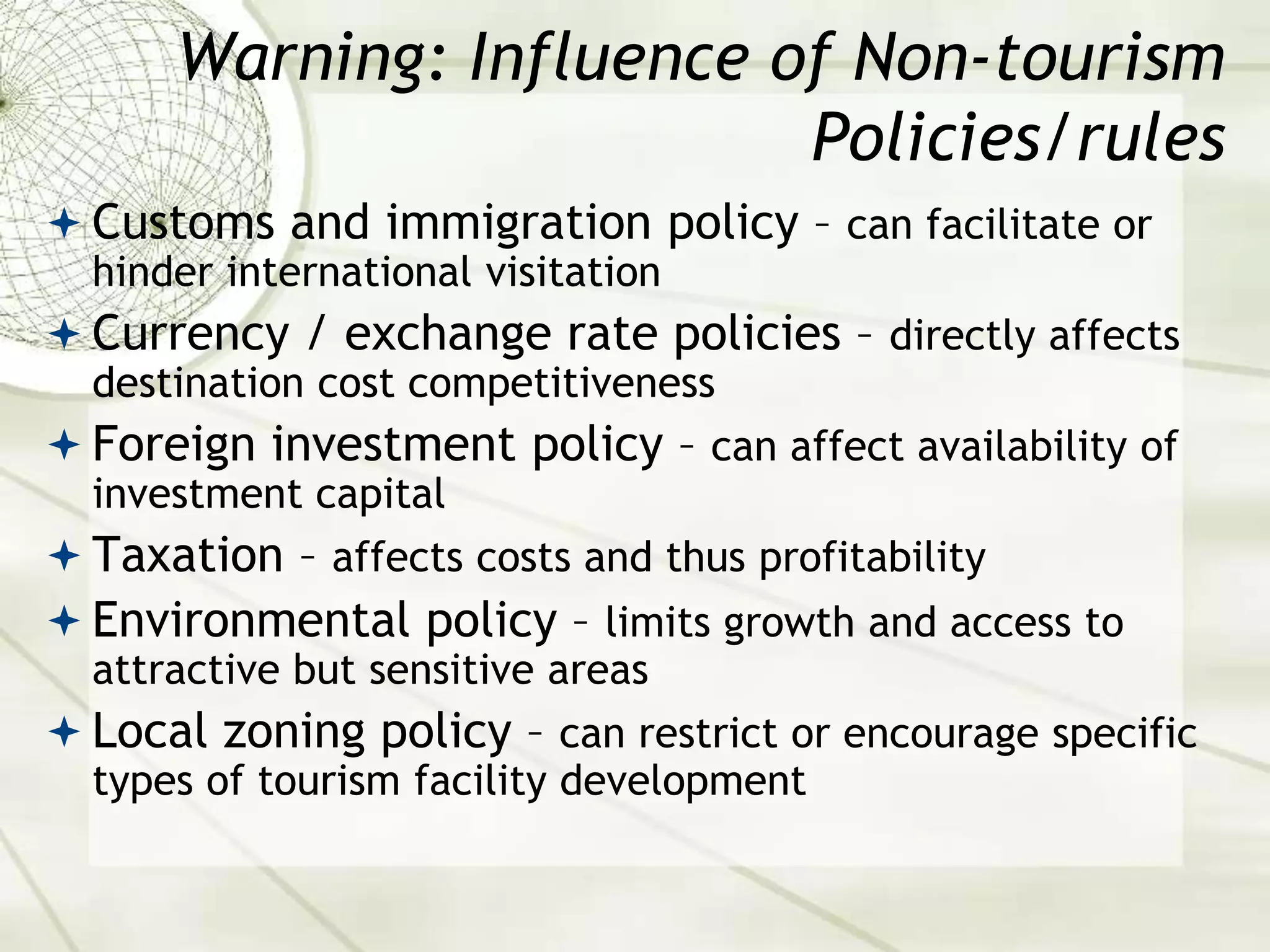 Lecture 3 political context of international tourism | PPTX