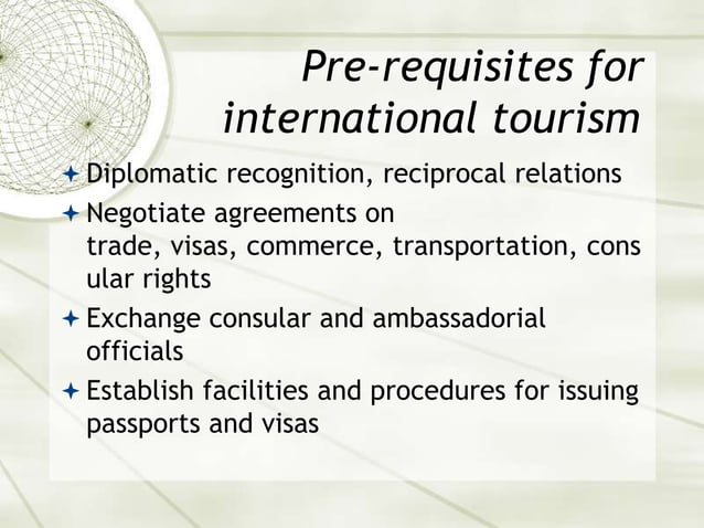 Lecture 3 political context of international tourism | PPT