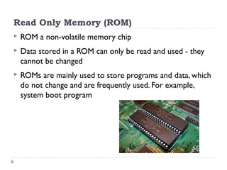 Lecture 3 - Processors, Memory and I/O devices | PPT