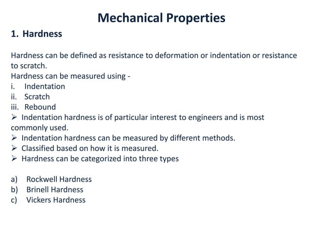 Lecture 3- Properties of materials (3).pdf | Physics | Science