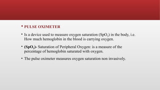 LECTURE 3- PULSE OXIMETER FOR BIOMEDICALTECHNICIAN.pptx