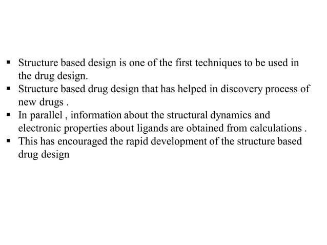 Lecture 3 rational drug design | PPT