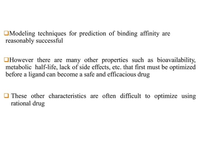 Lecture 3 rational drug design | PPT