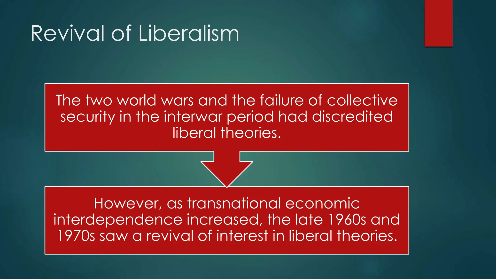 Lecture 3 - The concept of Realism Vs Liberalism.How different theorist ...