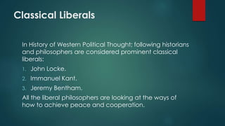Lecture 3 - The concept of Realism Vs Liberalism.How different theorist ...