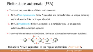 Lecture 3 RE NFA DFA | PDF