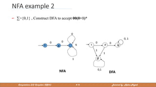 Lecture 3 RE NFA DFA | PDF