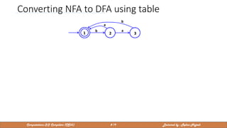 Lecture 3 RE NFA DFA | PDF