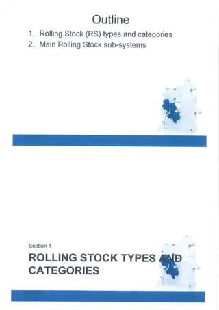 Lecture 3 rolling stock-an introduction-130426 | PDF