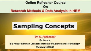 Sampling Concepts | PPT