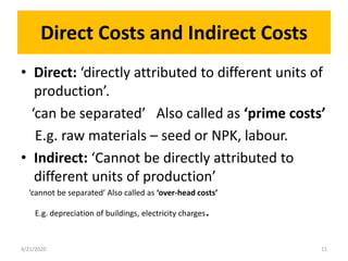 Lecture 3 Seven Cost Concepts | PPT