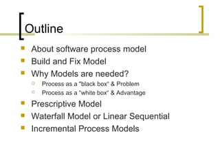 Lecture 3 software process model | PPT