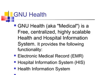 Lecture 3 softwares used in health care (2) | PPT