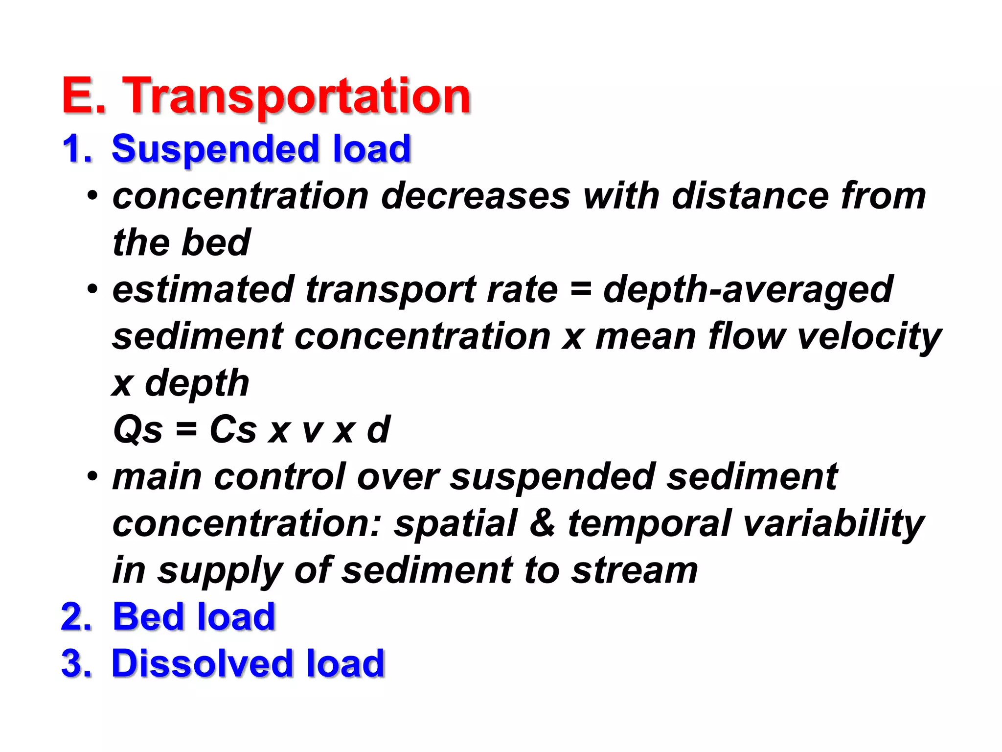Lecture3 - Streams Sediments.ppt