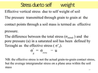 Lecture 3 stresses in soil mass | PDF