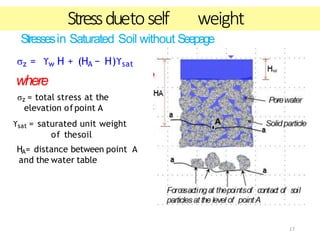 Lecture 3 stresses in soil mass | PDF