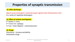 Synapse properties | PDF