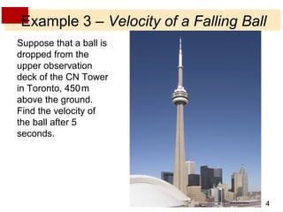 Lecture 3 tangent & velocity problems | PPT