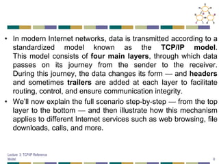 Lecture 3-TCP vs UDP Network Layer Reference Model.pdf