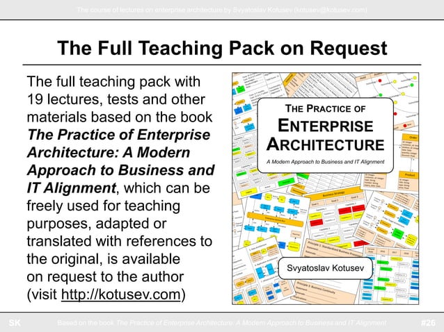 Lecture 3: The Role of Enterprise Architecture Practice | PDF