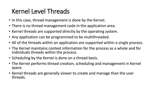 Lecture 3 threads | PPTX