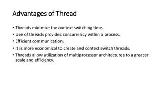 Lecture 3 threads | PPT
