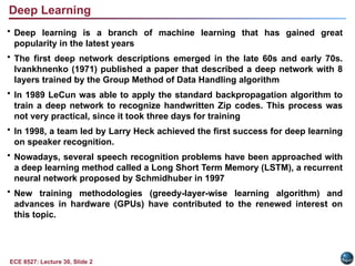 Presentation on Deep Learning lecture_30.pptx