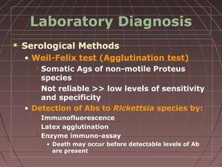 Lecture 30 Rickettsia and Coxiella | PPT