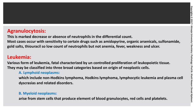 Lecture 30 hematopathology | PPTX