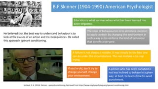 Lecture 3: Theories of Learning Part 1 | PPTX | Education