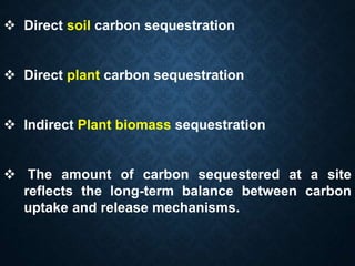 soil carbon sequestration and carbon trading | PPT | Agriculture ...