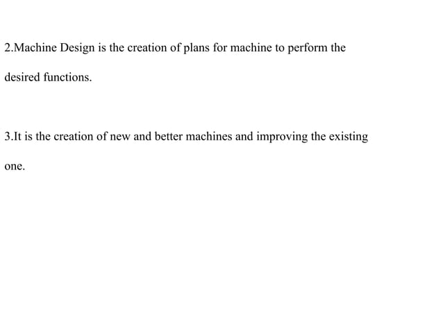 Machine Design . pptx | PPTX