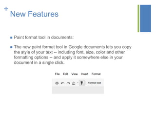 Lecture 31: Google Docs | PPT