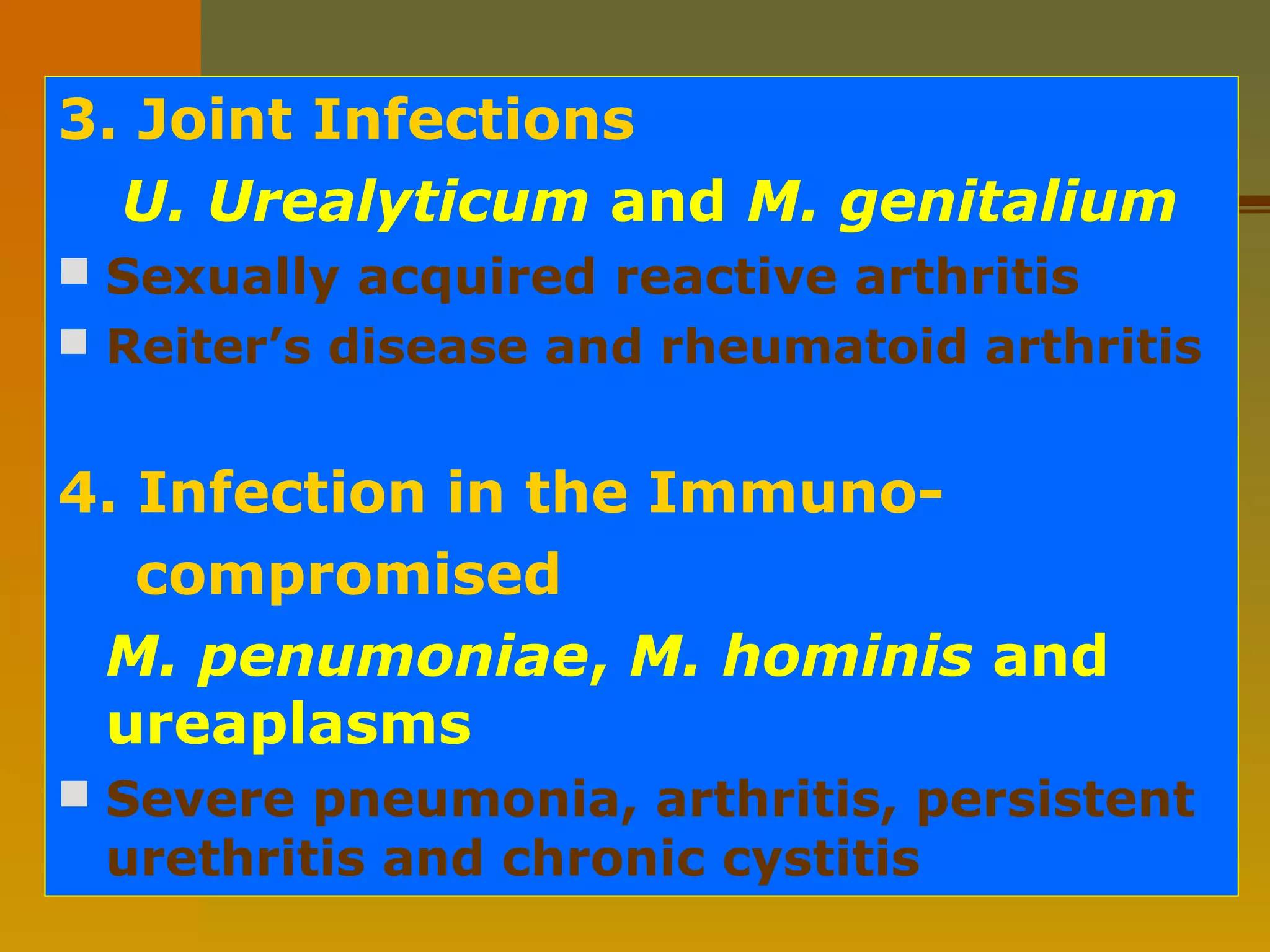 Lecture 31 Mycoplasms | PPT