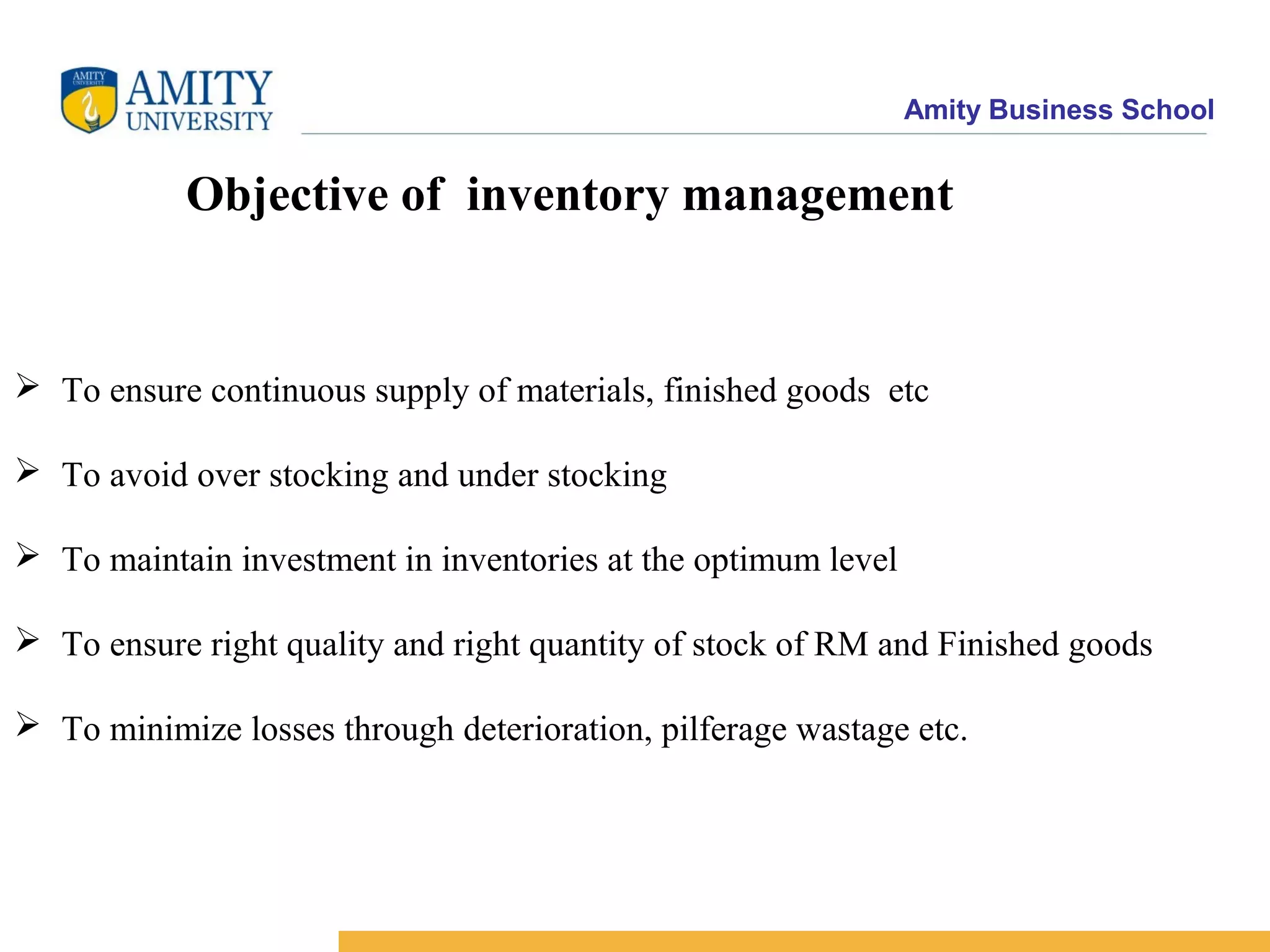 Lecture 31 inventory management | PPT
