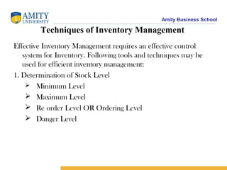 Lecture 31 inventory management | PPT