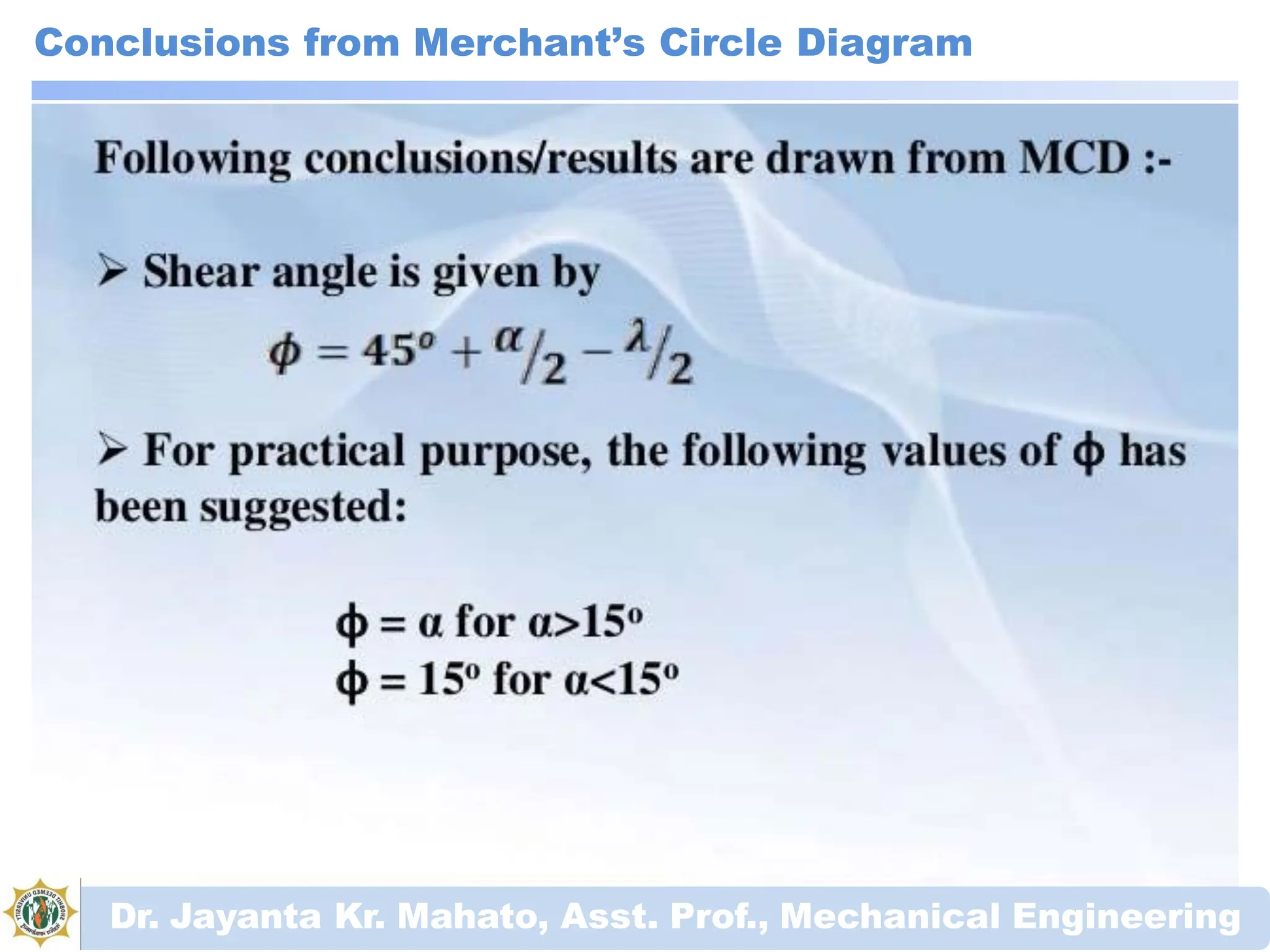 Machining Forces_Merchant's Circle Diagram | PDF
