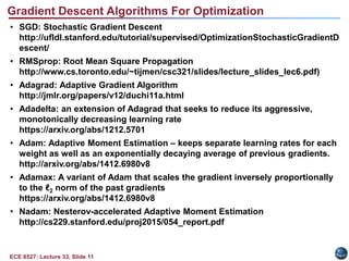 Lacture Generative Adversal Network in Neural Networks | PPT