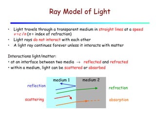 Lecture 33 reflection and refraction | PPT