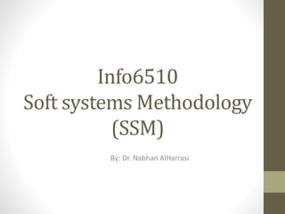 Soft Systems Methodology | PPTX