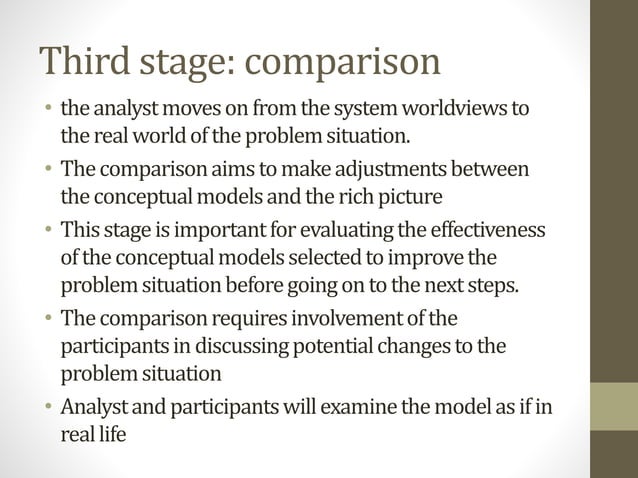 Soft Systems Methodology | PPTX | Computer Software and Applications | Computing