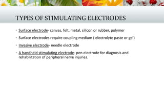 Biophysics Basics in Electrotherapy | PPTX